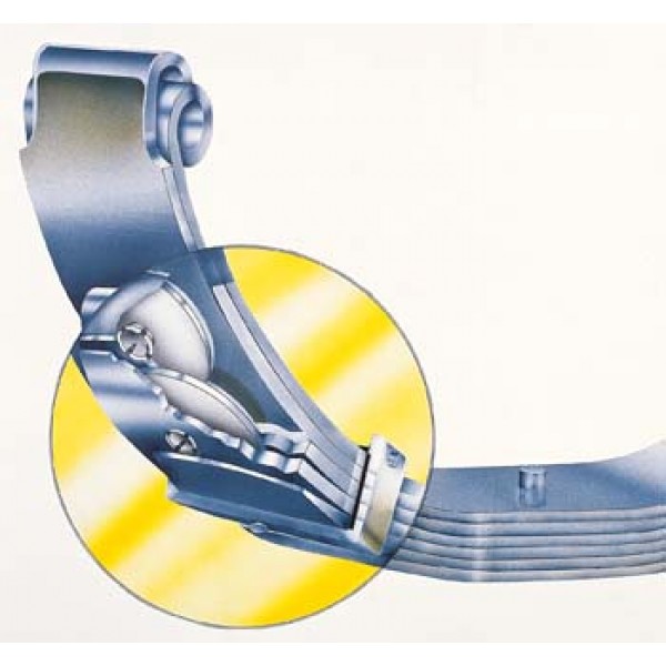 Nissan Patrol Medium Duty Leaf Spring by Old Man Emu, Rear, GQ UTE and ...